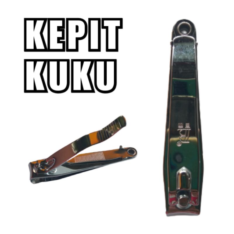 RAFFLESIA Kepit Sepit Kuku Stainless Steel Nail Toe Clipper | Shopee ...
