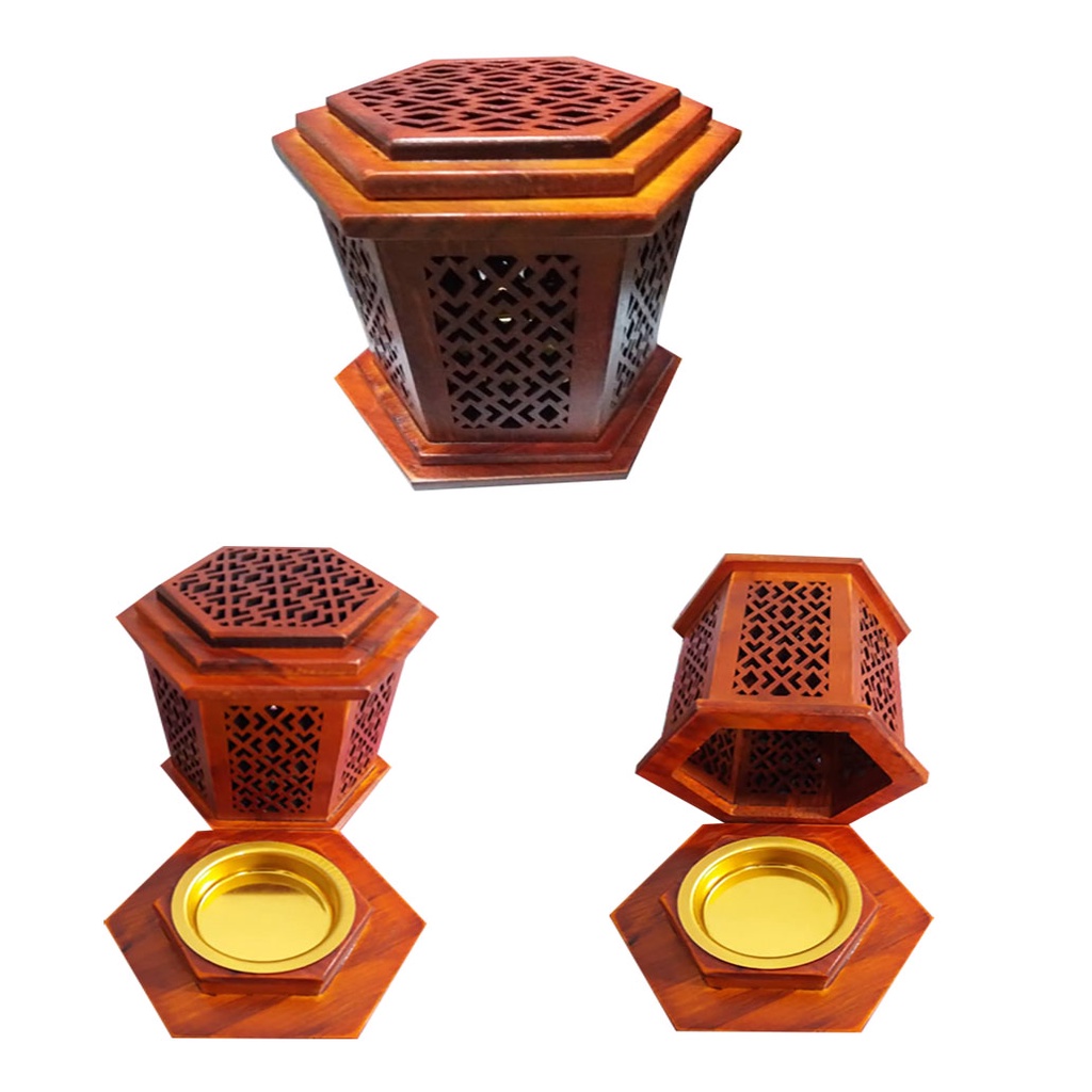 Mabkhara Arabian Incense Burner for Bukhoor Bakhoor Oudh Gaharu ...