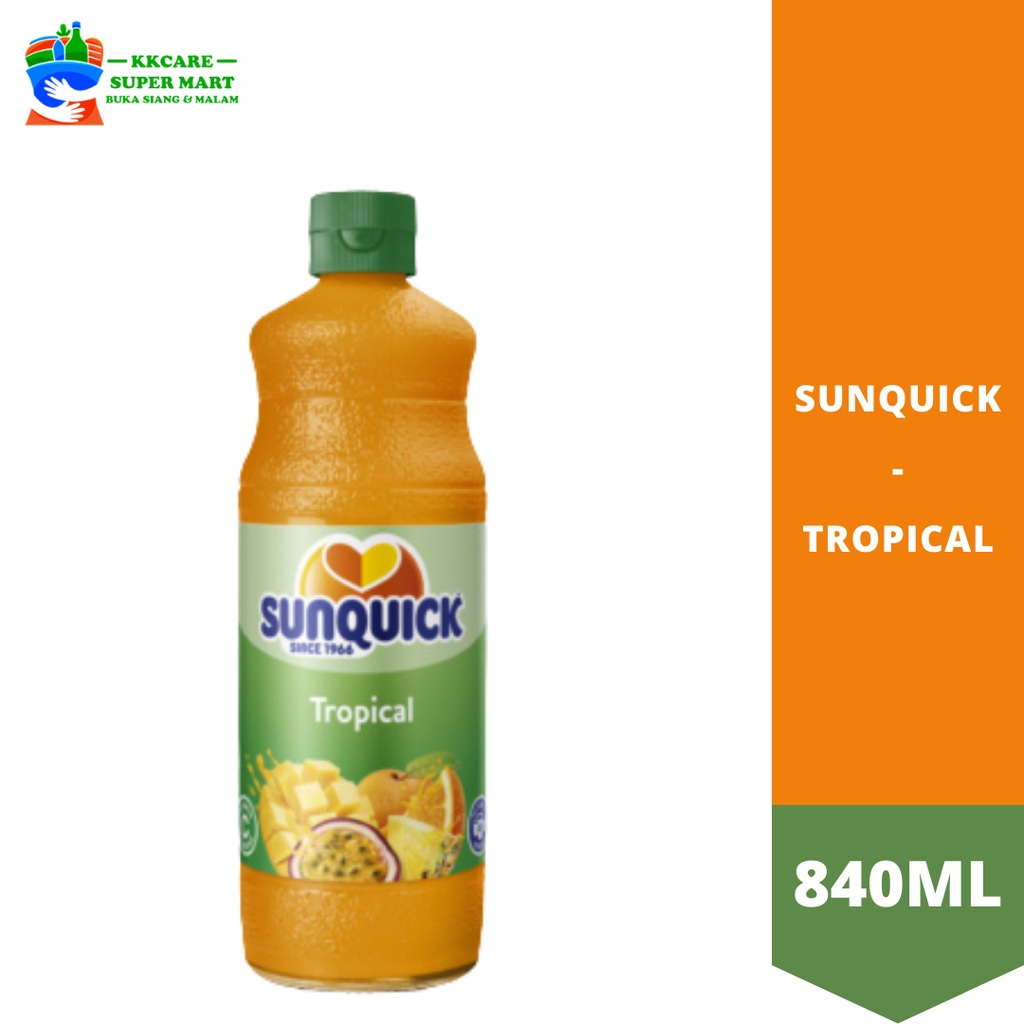 SUNQUICK - Tropika Tropical ( 840ML ) | Shopee Malaysia