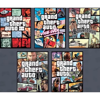 GTA v Grand Theft Auto Collection 8 in 1 Pendrive 64GB 3.0 Full version ...