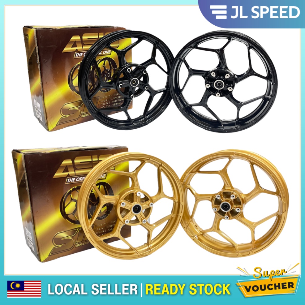 YAMAHA Y15 Y15ZR / Y16 Y16ZR SPORT RIM SET 250/400-17 ASIO S11 DOUBLE DISC | Shopee Malaysia