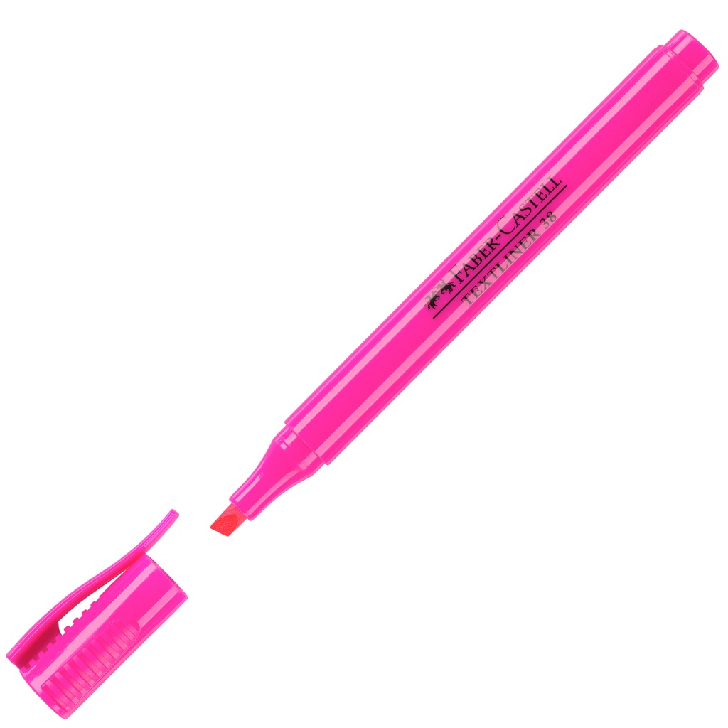 Faber-Castell Textliner 38 Highlighter (Pink) | Shopee Malaysia