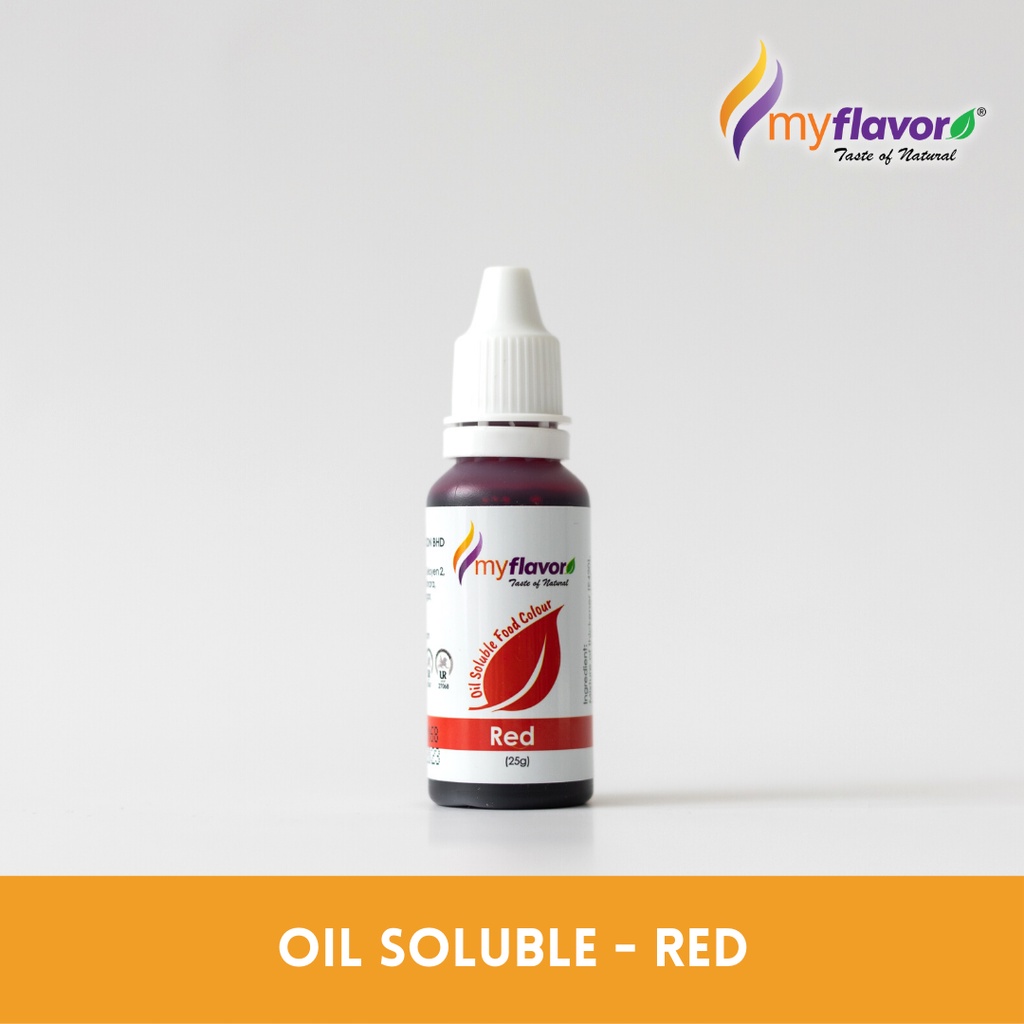 Red - Oil Soluble Food Colouring | Shopee Malaysia