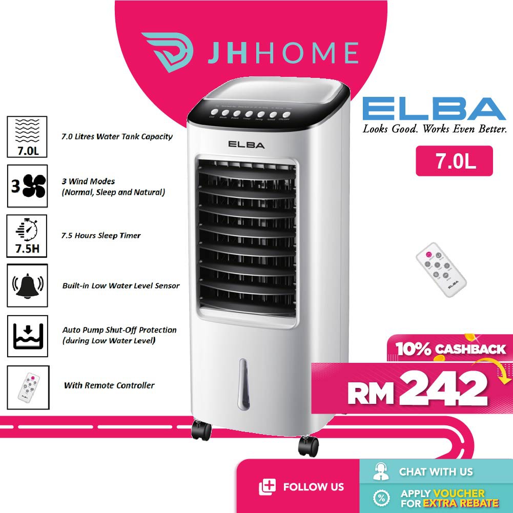 Elba Air Cooler Remote Control Eac-G6570Rc(Wh) 65W 7L/Eac-H6580Rc(Wh ...