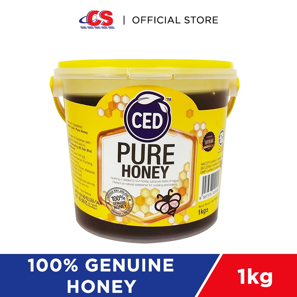 CED 100% Pure Honey 1kg | Shopee Malaysia
