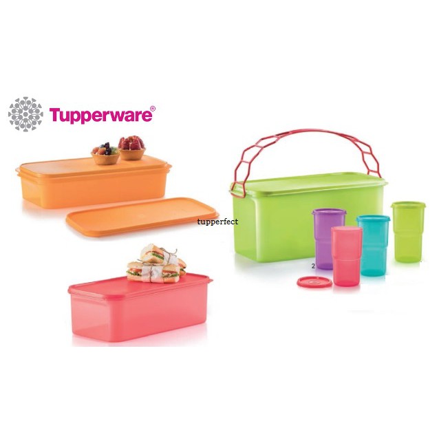 Tupperware Carry All Full Set (Shallow / Deep / Classic Carry All ...