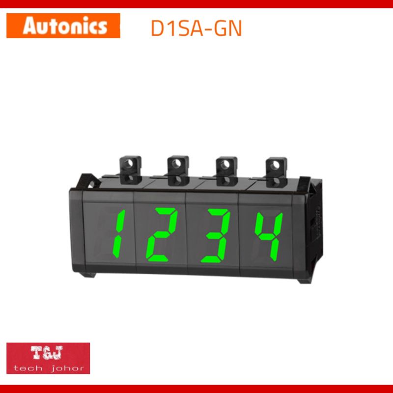 Autonics 7-Segment Display Unit D1SA-GN | Shopee Malaysia