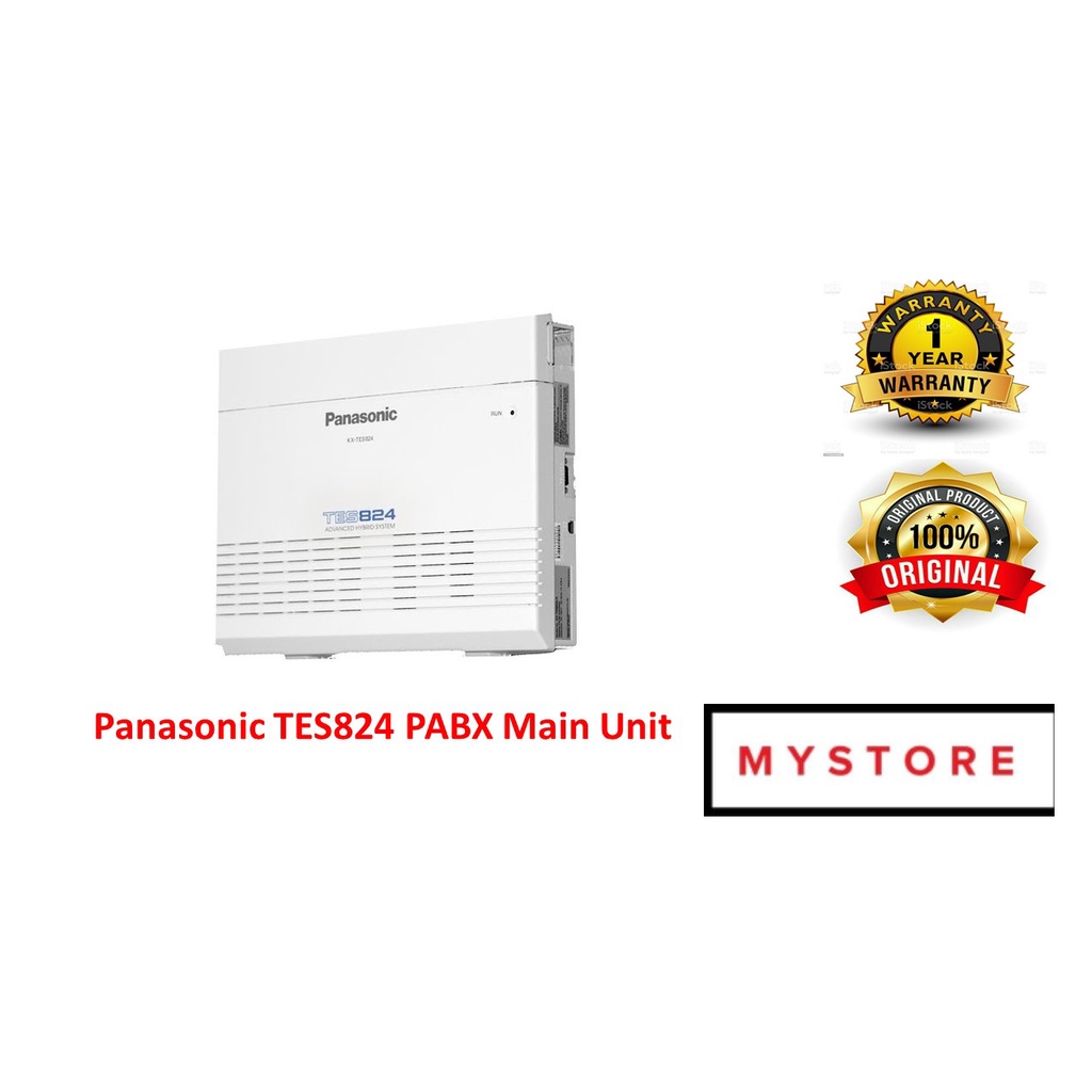 PANASONIC KX-TES824 3 incoming & 8 Extension line Keyphone System PABX ...