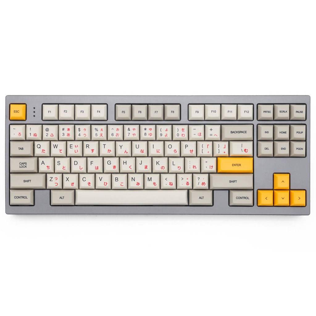 Dsa profile Dye Sub 1980 Keycap Set PBT plastic retro beige for ...