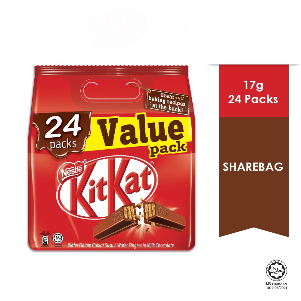 Kit Kat Value Pack 24x17G | Shopee Malaysia