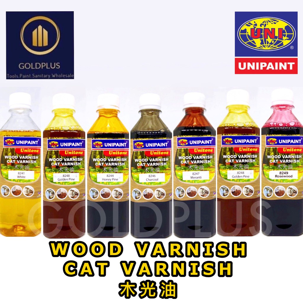 💥READY STOCK💥 UNIPAINT Unitone Wood Paint Varnish Wood Shellac Syelek ...