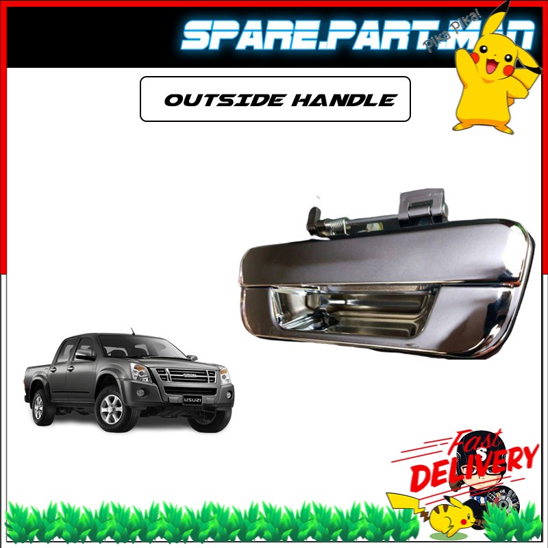 Original Thailand Parts Isuzu Back/Rear Door/Bonnet Handle Tailgate ...