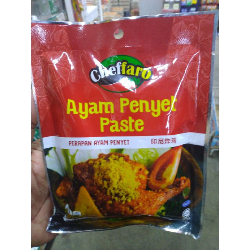 Cheffaro Pes Ayam Penyet/Kari Laksa/Mee Udang/Asam/Sambal Petai/Rendang ...