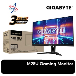 GIGABYTE M28U Gaming Monitor (28" UHD 4K SS IPS 144HZ) | Shopee Malaysia