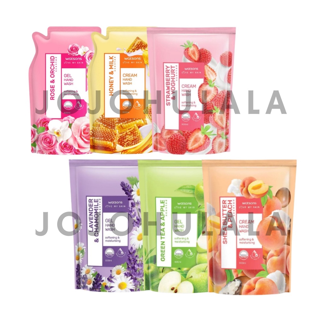 Watson Watsons Gel Hand Wash/Hand Soap Cream Gel 500ml | Shopee Malaysia