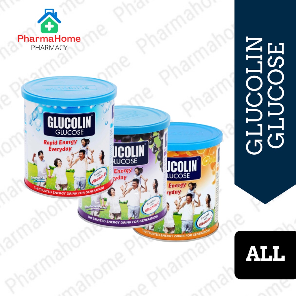 GLUCOLIN GLUCOSE 420G (ORIGINAL/BLACKCURRANT/ORANGE) | Shopee Malaysia