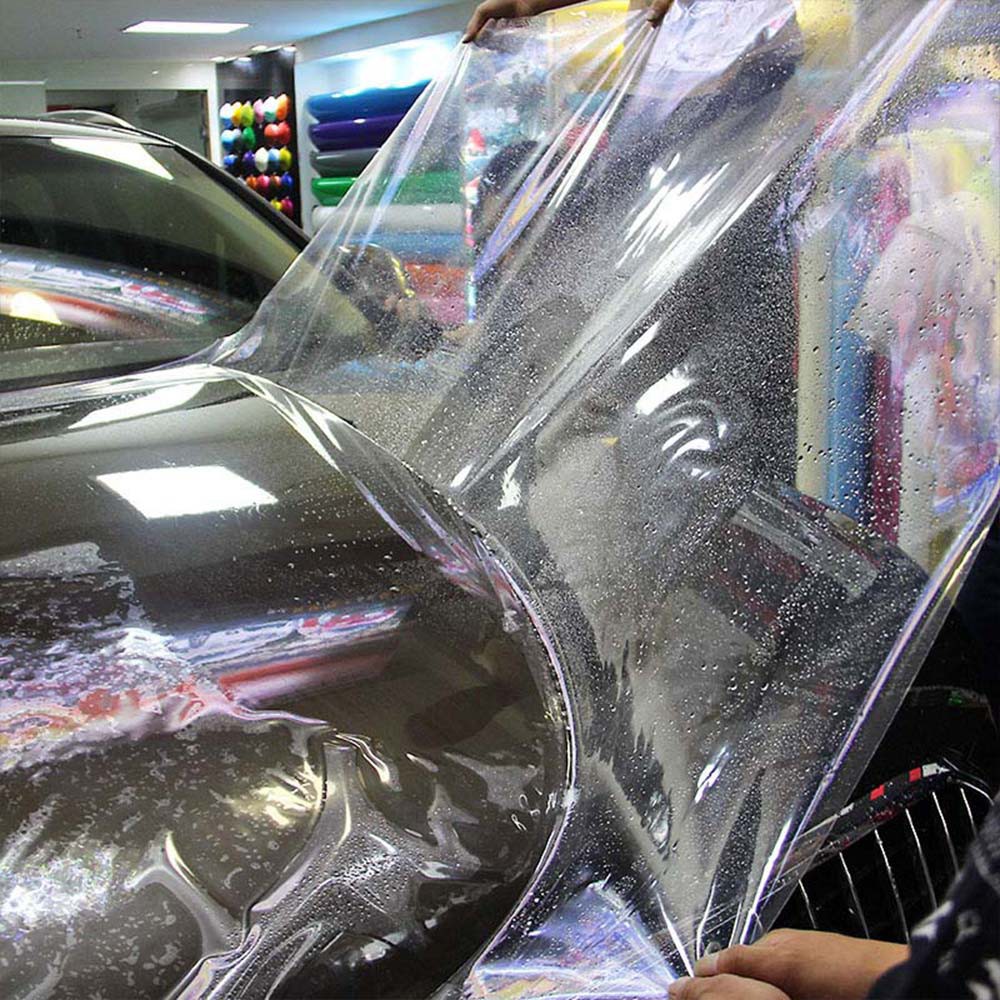 Transparent Car Wrap Vinyl Film High Gloss Clear 3Layer Sticker Decal ...