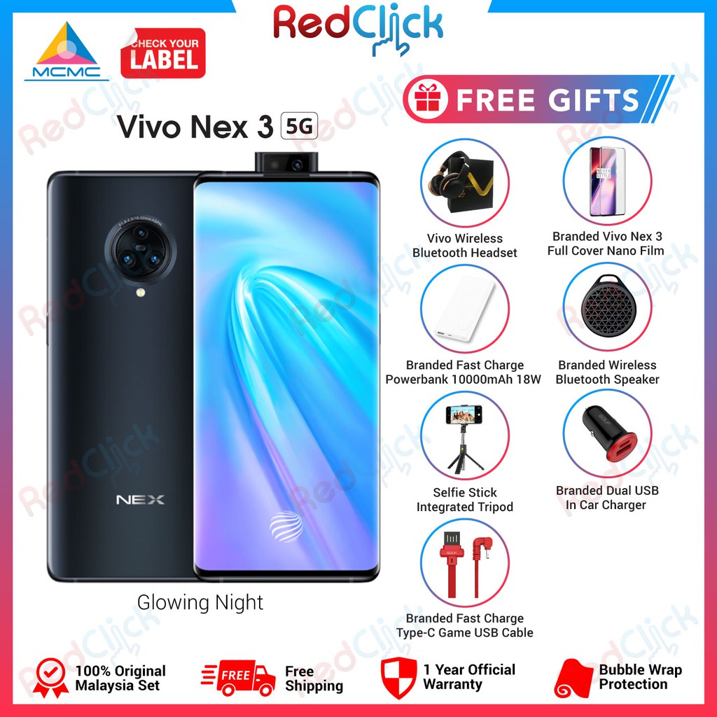 vivo NEX 3 5G Price in Malaysia & Specs - RM2999 | TechNave
