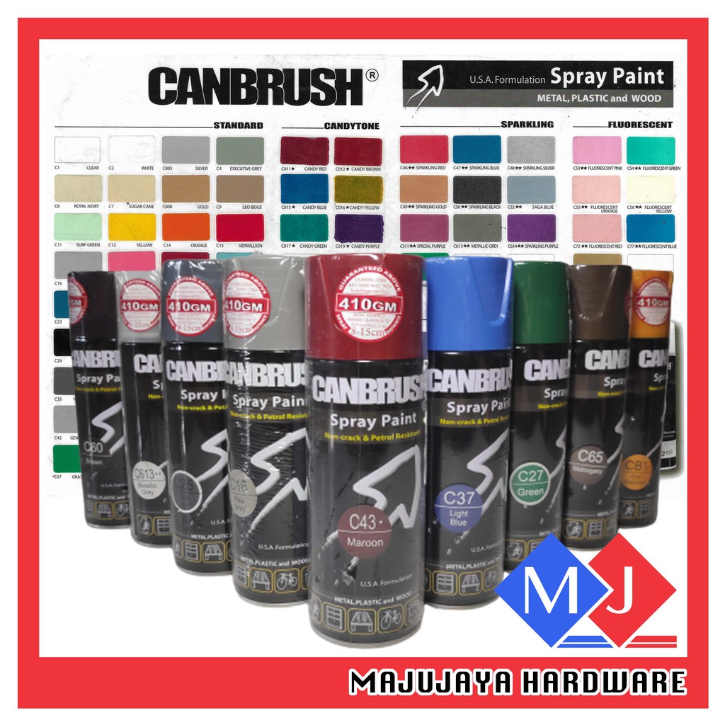CANBRUSH ( SAMURAI DISTRIBUTE ) CH2 Hi Temp Spray Spray Exhaust Tahan ...