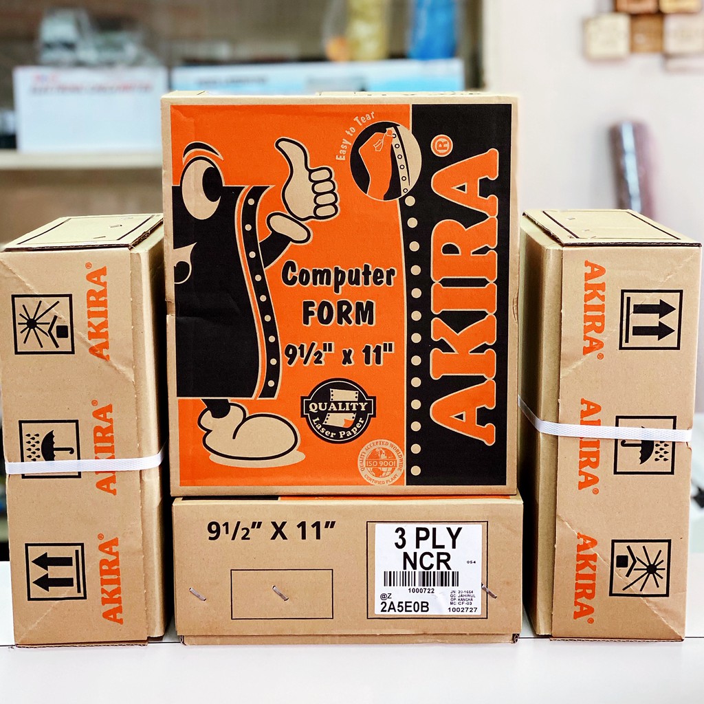 AKIRA 3ply Computer Form / Computer Paper 250fans (w/w/w) dot matrix ...