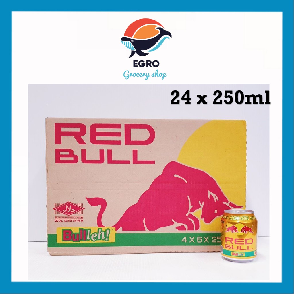 AIR TIN REDBULL 250ml X 24pcs (1 CARTON) | Shopee Malaysia