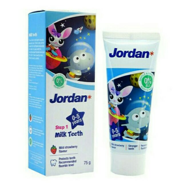 Jordan Step 1 & 2 Toothpaste (75g) | Shopee Malaysia
