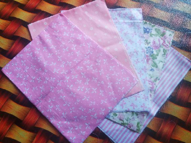 Pink 100% Cotton Fabric,Kain,Diy Cloth,Sewing Craft Kain Cantik ...