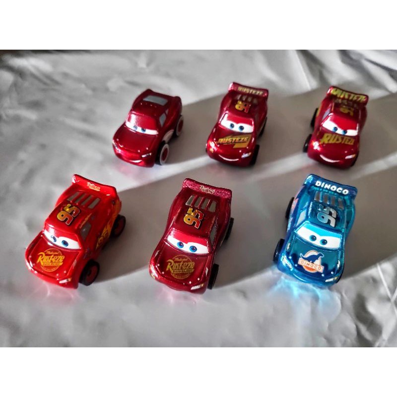 Disney Pixar Cars Mini Racers Lightning McQueen (assorted loose ...