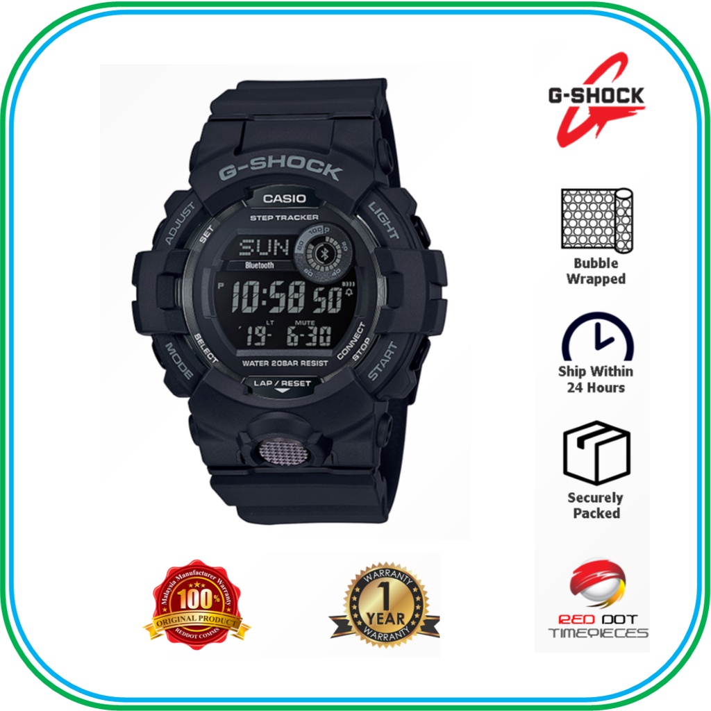 Casio G-SHOCK GBD-800-1BDR / GBD-800-1B / GBD-800 / GBD 800 (100% ...
