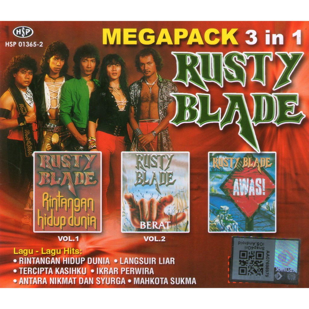 (CD-R) RUSTY BLADE - MEGAPACK 3 IN 1 (3CD) | Shopee Malaysia