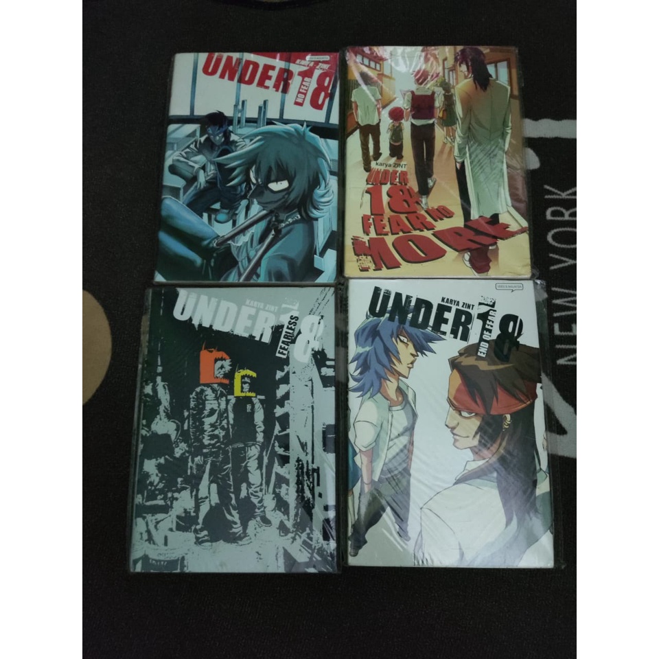 [PRELOVED] GEMPAK STARZ | KOMIK UNDER 18 NO FEAR KARYA ZINT (COMPLETE ...