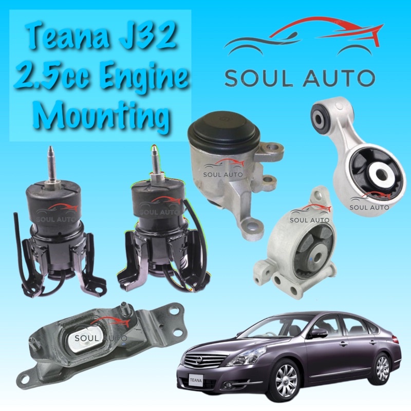 Nissan Teana J32 2.5cc Engine Mounting Set | Shopee Malaysia