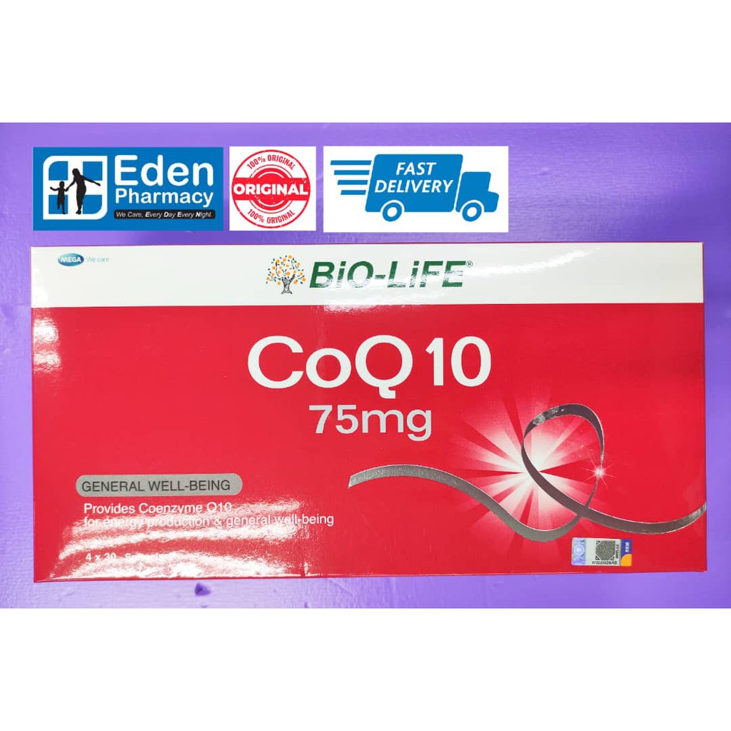 BioLife Bio Life Bio-Life CoQ10 75mg ( 4 x 30's ) | Shopee Malaysia