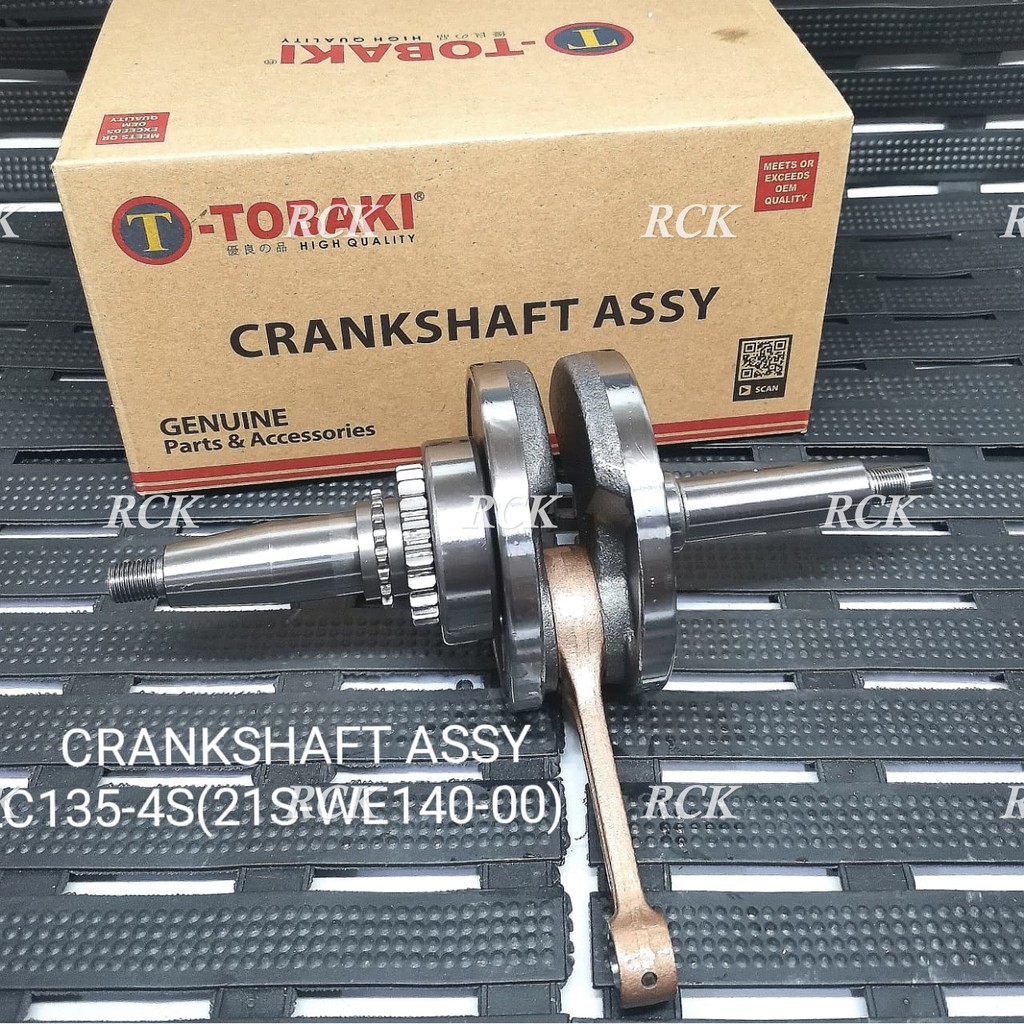 TOBAKI YAMAHA LC135 4S CLUTCH ORIGINAL STANDARD CRANKSHAFT ASSY(21S-WE140-00) | Shopee Malaysia