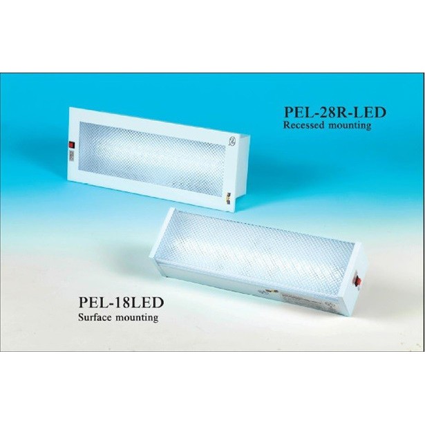 PNE PEL-18LED, Surface Mounting LED Self-Contained Emergency Luminaire ...
