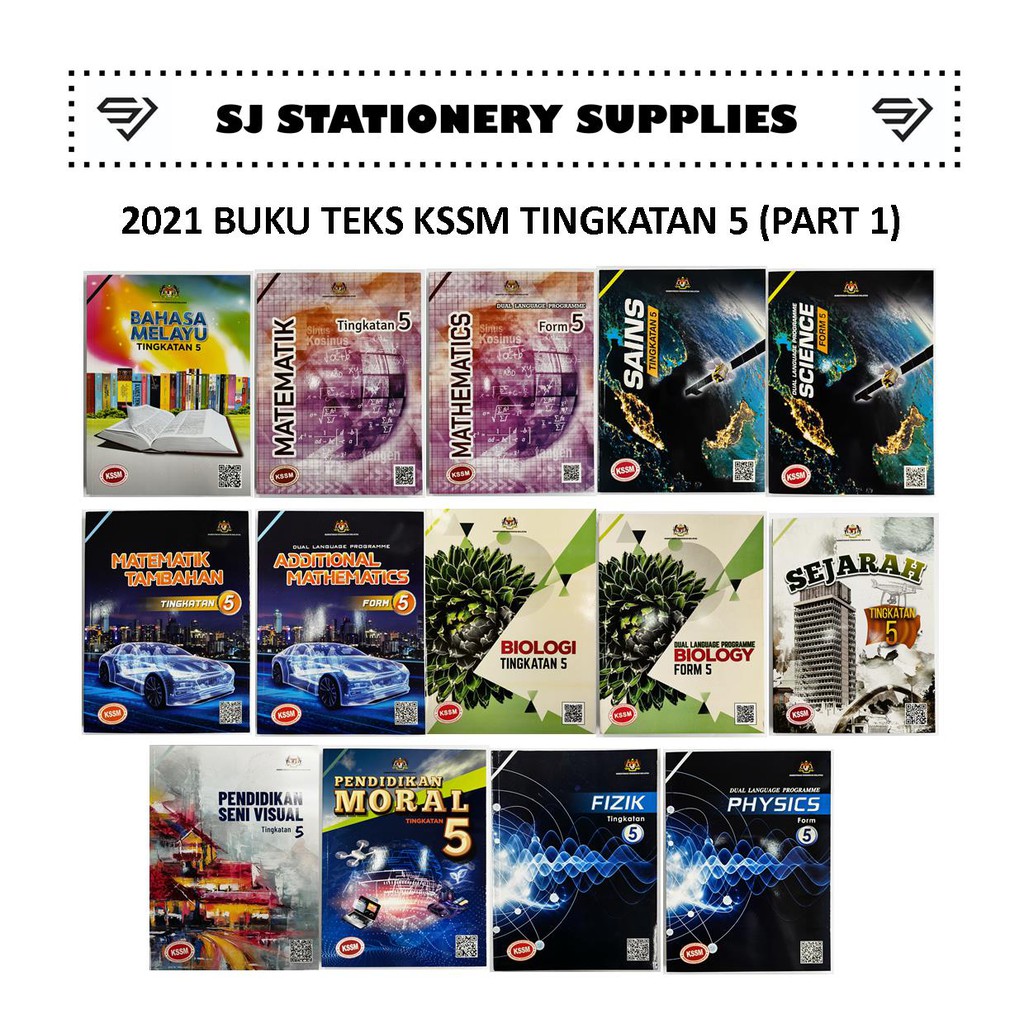 2021 TEXTBOOK KSSM FORM 5/ BUKU TEKS KSSM TINGKATAN 5 (PART 1) | Shopee ...