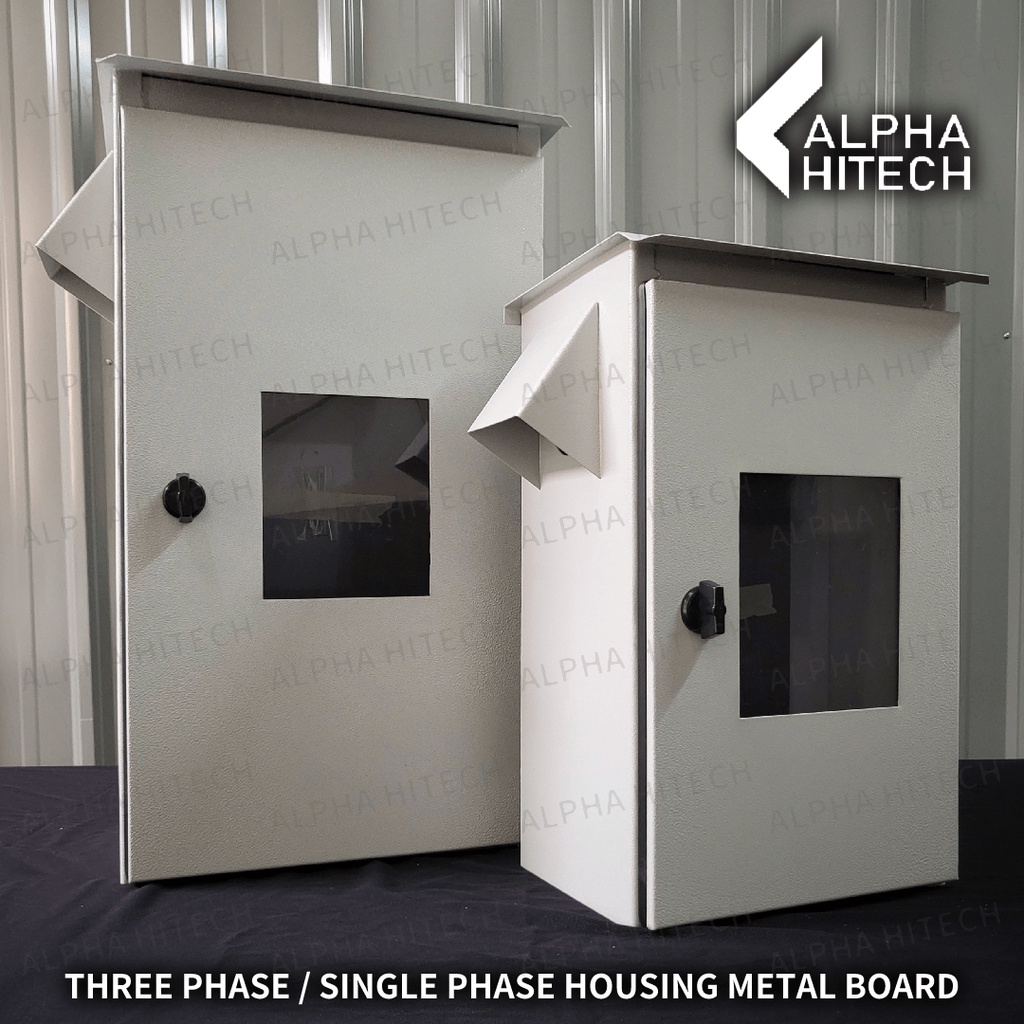 THREE PHASE / SINGLE PHASE OUTDOOR HOUSING METER METAL BOARD WITH FIBER ...
