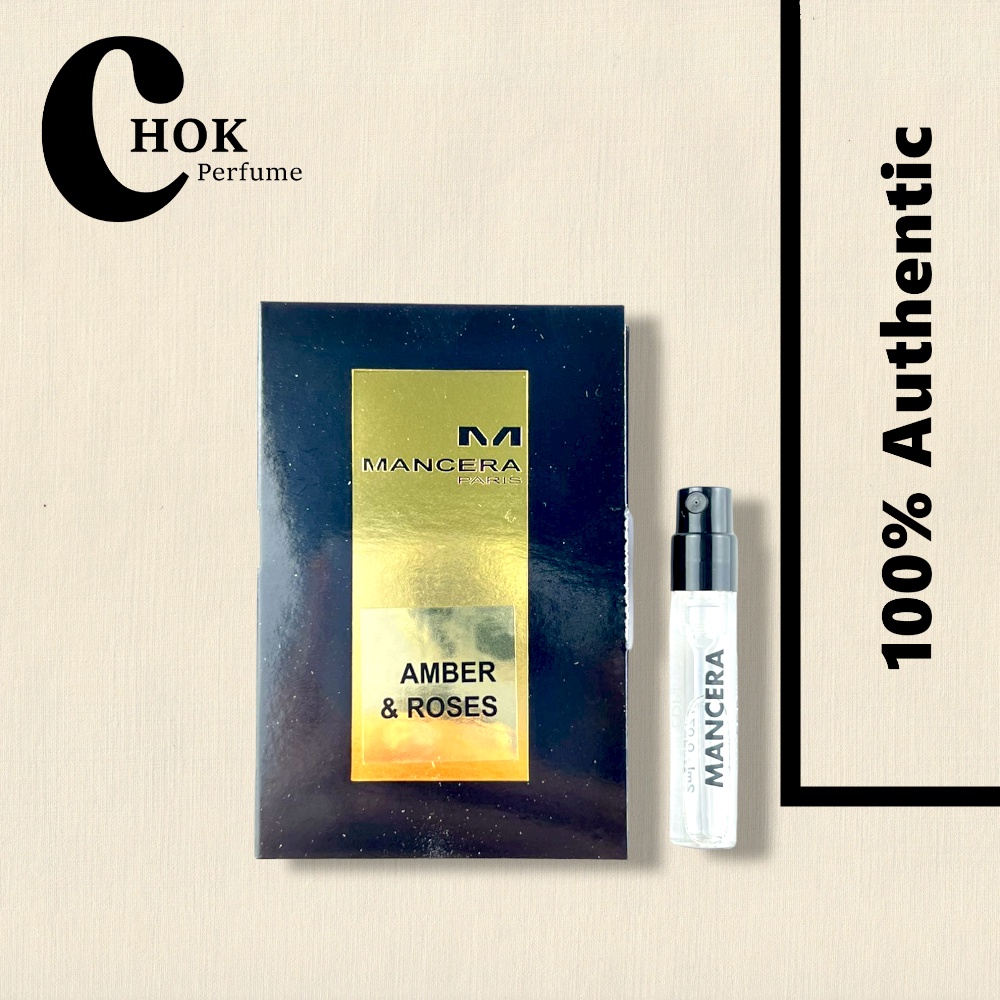 Mancera Amber & Roses EDP 2ml Perfume Sample Vial (U) | Shopee Malaysia