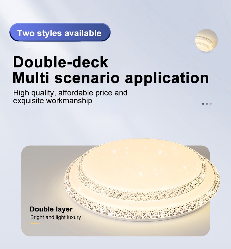 Ceiling light High-brightness LED living room ceiling light White light ...