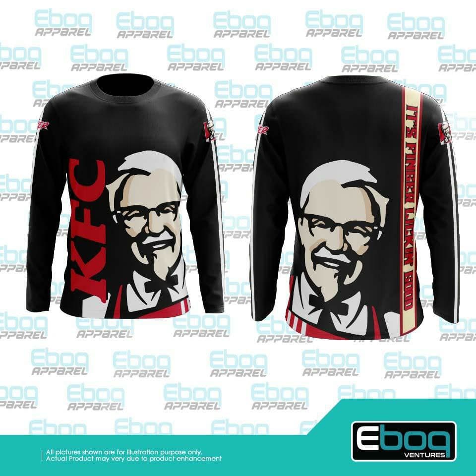 [Ready Stock] Tshirt KFC RIDER BLACK Sublimation / AB Baju KFC RIDER ...