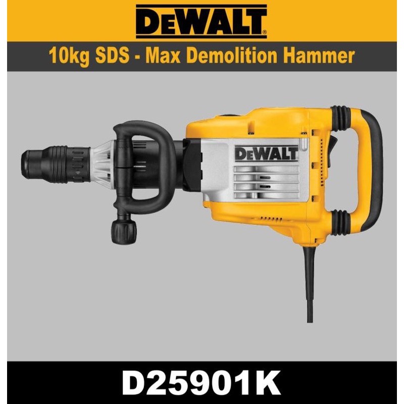Dewalt D25901K-B1 Demolition Hammer 10KGS 1500W | Shopee Malaysia