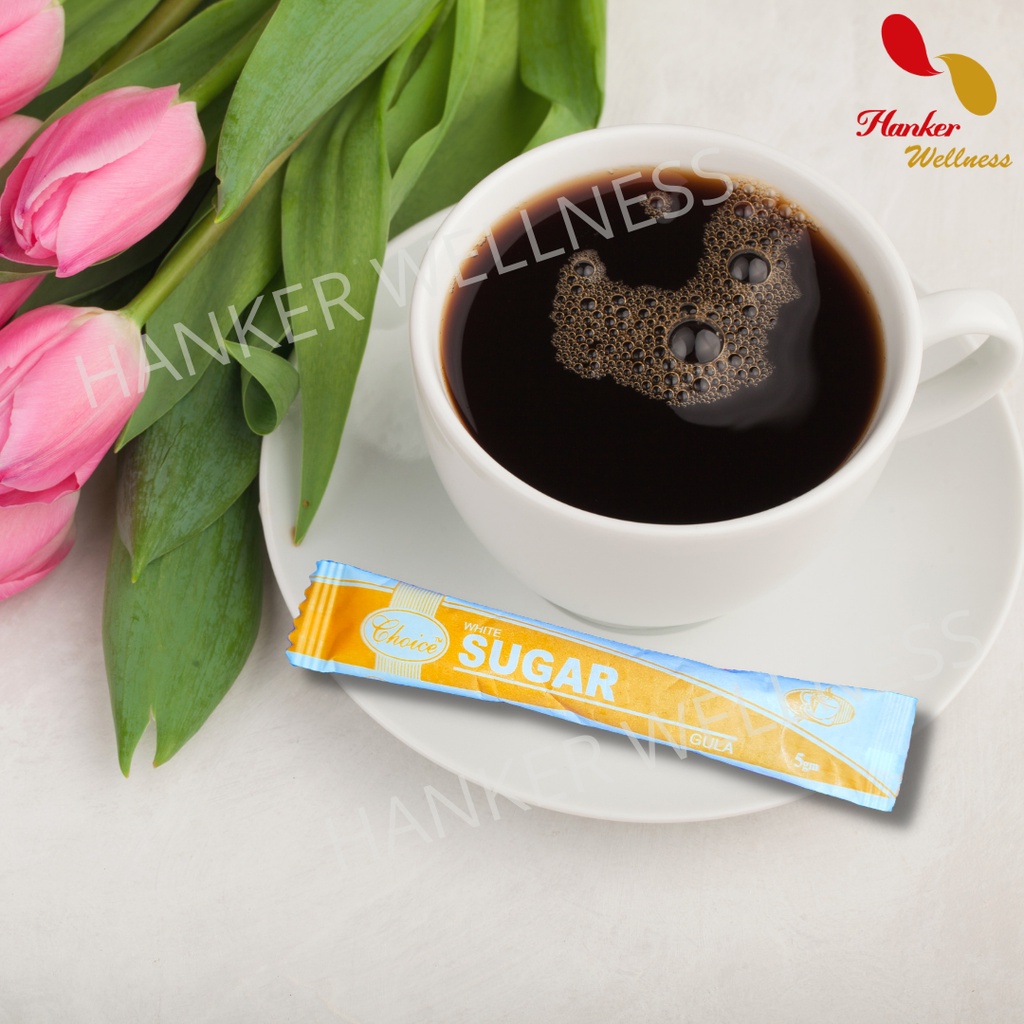 White Sugar Sachet Brown Sugar Gula Putih Gula Perang Paket Kecil Gula ...