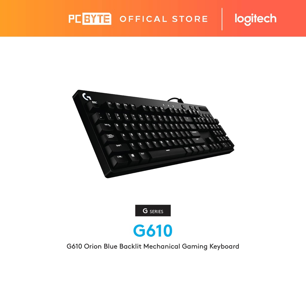Logitech G610 Orion Blue Backlit Mechanical Gaming Keyboard | Shopee ...