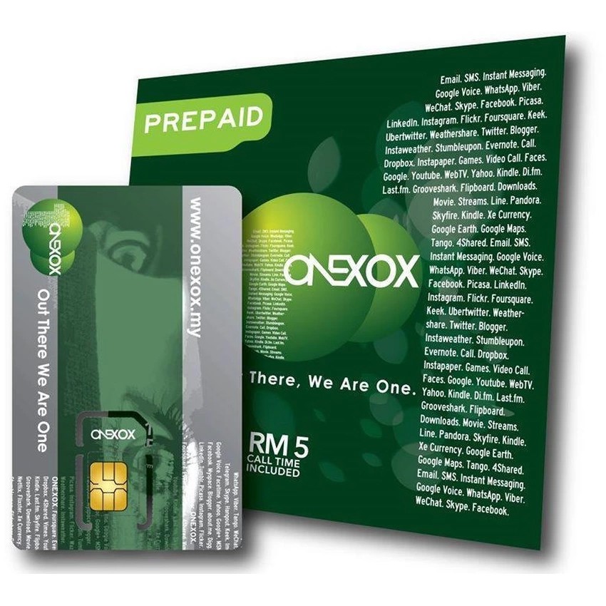 ONEXOX simcard / BLACK ONEXOX | Shopee Malaysia