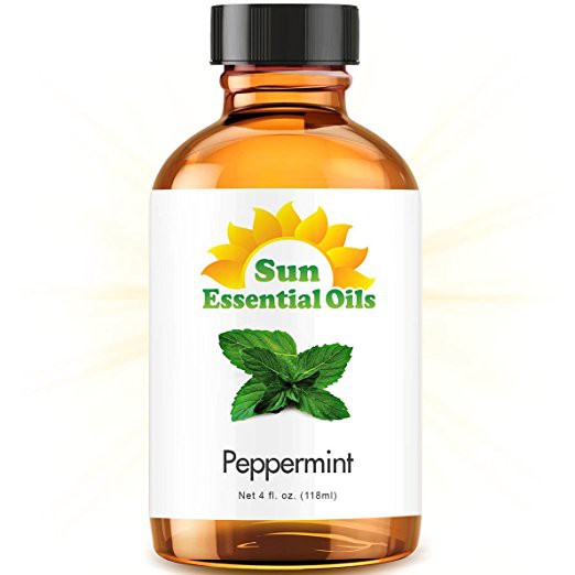Best Peppermint Oil (Large 4 Ounce) 100% Pure Peppermint Essential Oil ...