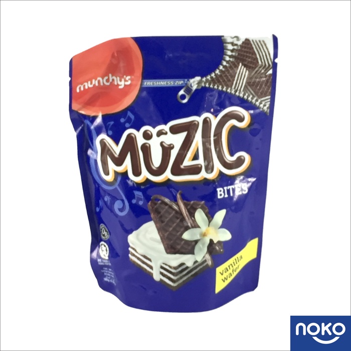 Munchy's Muzic Wafer Bites Vanilla (180g) | Shopee Malaysia