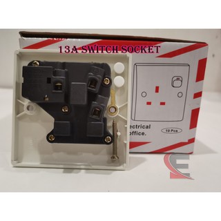 13A 250V 3PIN SSO/SWITCH SWITCHED SOCKET OUTLET- SIRIM | Shopee Malaysia
