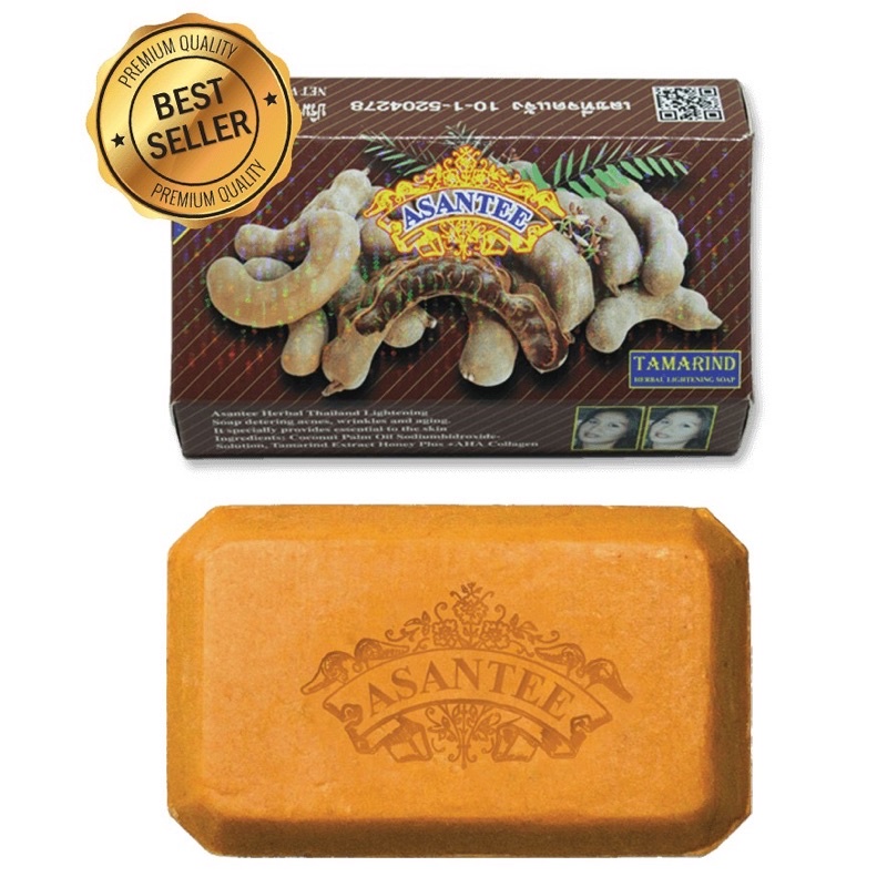 ASANTEE ORIGINAL THAI SABUN ASAM JAWA ASLI TAMARIND & HONEY HERBAL SOAP ...