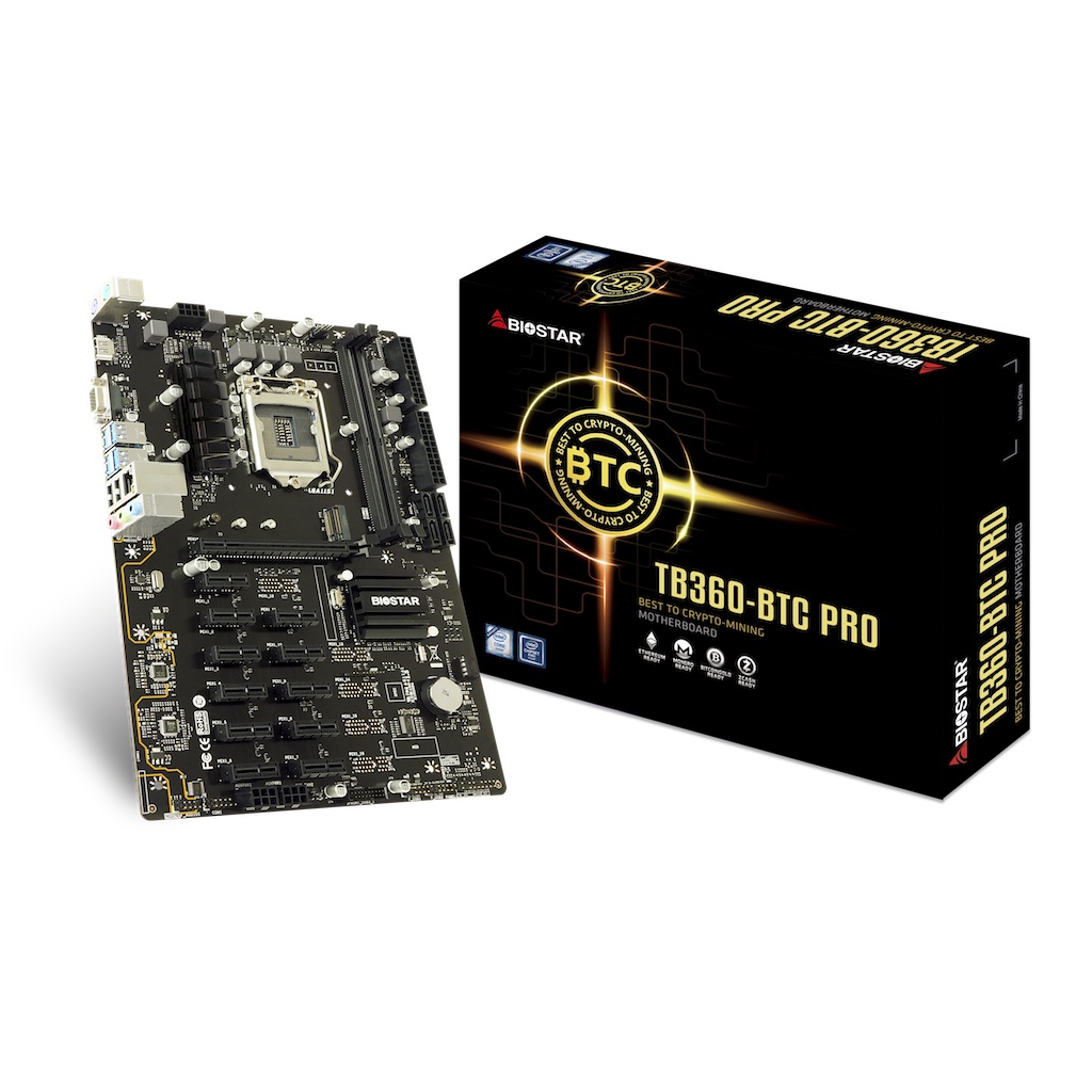 Biostar TB360-BTC PRO 2.0 Mainboard / TB360 BTC PRO Mining Motherboard ...