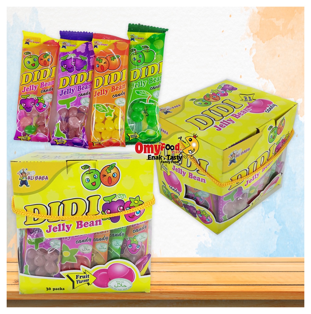 10g x 30packs AliBaba Didi Jelly Bean Candy [OmyFood] | Shopee Malaysia